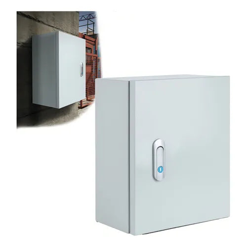 ARGOS GABINETE METALICO 400X400X200 (AlxAnxFo) C/PLATINA — Dimeint.com
