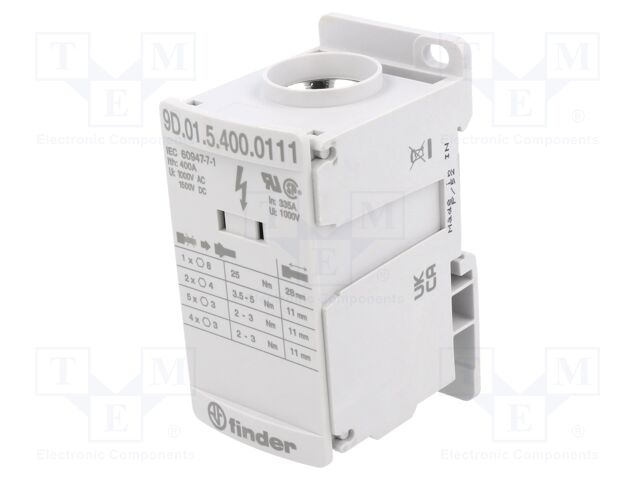 FINDER BLOQUE DE DISTRIBUCION 1X3/0-400KCM 11X14-2AWG 400A — Dimeint.com