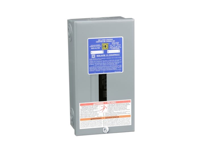 SQUARE D LOAD CENTER QO MLO 240V 70A 1PH 2SP — Dimeint.com