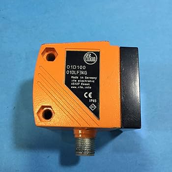 IFM EFECTOR SENSOR DISTANCIA OPTICO IO-LINK PNP 10-30VDC — Dimeint.com
