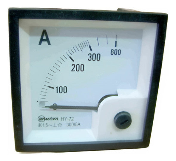 AMPERIMETRO 72X72MM 100/5A BE-72 100/5A — Dimeint.com
