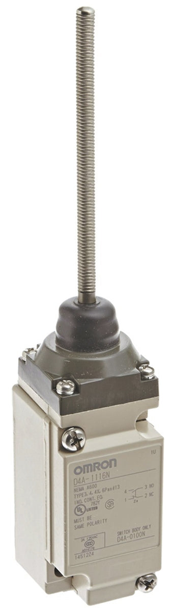 OMRON LIMIT SWITCH SPDT NO/NC 600VAC — Dimeint.com