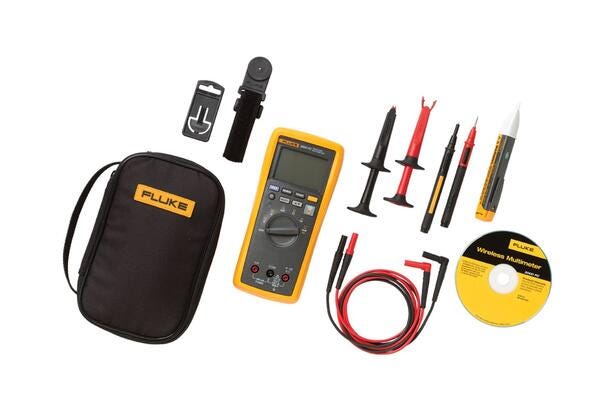FLUKE KIT INALAMBRICO DE MULTIMETRO DIGITAL Y MODULO DE CORRIENTE ...
