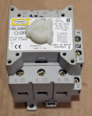 HUBBELL INTERLOCK MECANICO — Dimeint.com