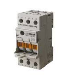 SIEMENS Base porta Fusible 10X38 3 Polos 32A SKU: 3NW7033-1 — Dimeint.com