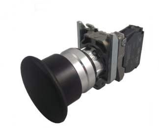 Telemec Pulsador T. Hongo Negro SKU: XB4BC21 — Dimeint.com