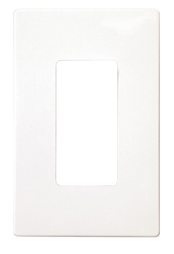 ARROW Placa 1 Modulo S/Tornillo Blanco SKU: PJS26W — Dimeint.com