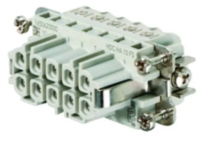 WEIDMULLER Conector Hembra Hdc Ha 10 Fs SKU: 1650620000 — Dimeint.com