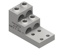 PROEESA Terminal Eléctrica Escalera 4 P 4-600 Mcm SKU: ZMCE4-600-4 — Dimeint.com
