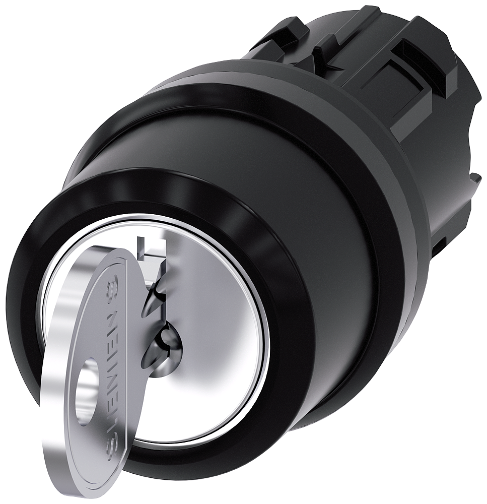 SIEMENS KEY-OPERATED SWITCH RONIS, I-O-II SKU: 3SU1000-4BL11-0AA0 ...