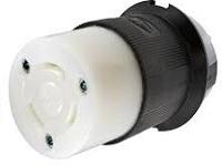 HUBBELL Clavija 3P4H 30AMP 250V L1530-P 6522-CWL1530P SKU: HBL2721 ...