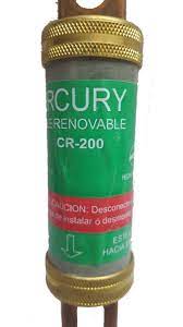 MERCURY Cartucho Fusible 200 Amp 250V Non200 SKU: CF200-MER — Dimeint.com